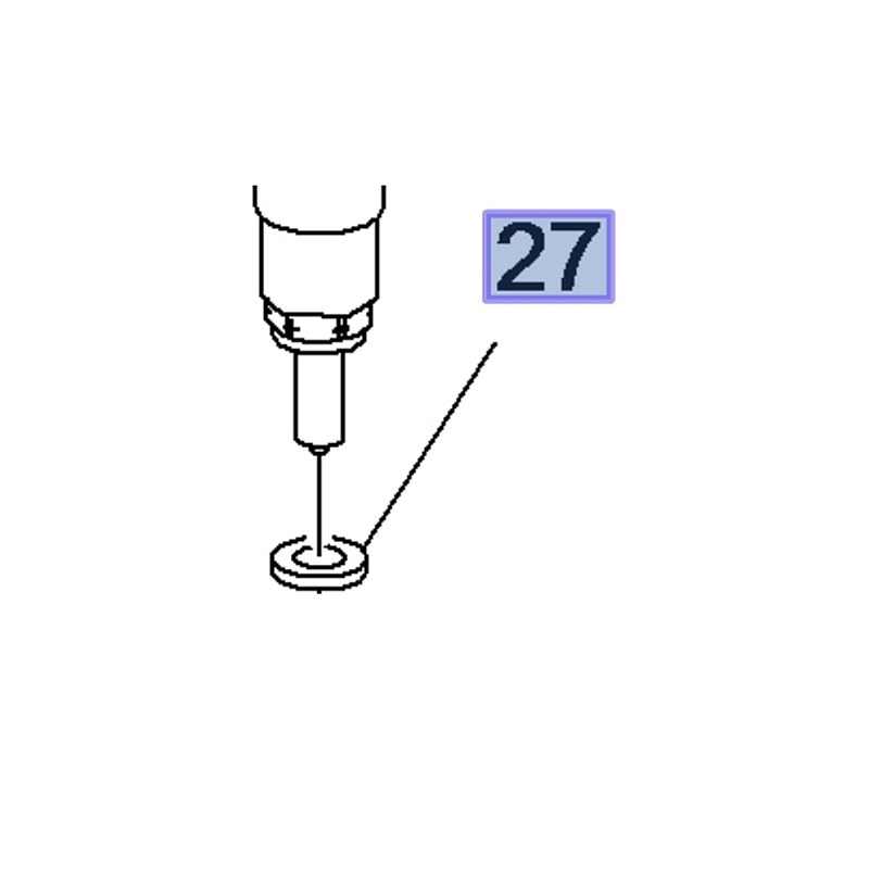 Podkładka pod wtryskiwacz 55590468 (Astra J, K, Insignia A, B, Meriva B ...