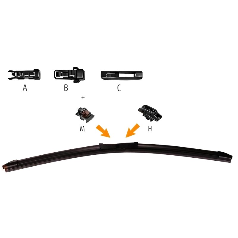 Pióro wycieraczki przód 600mm 1635454980 (Astra K, Corsa F, Insignia A ...